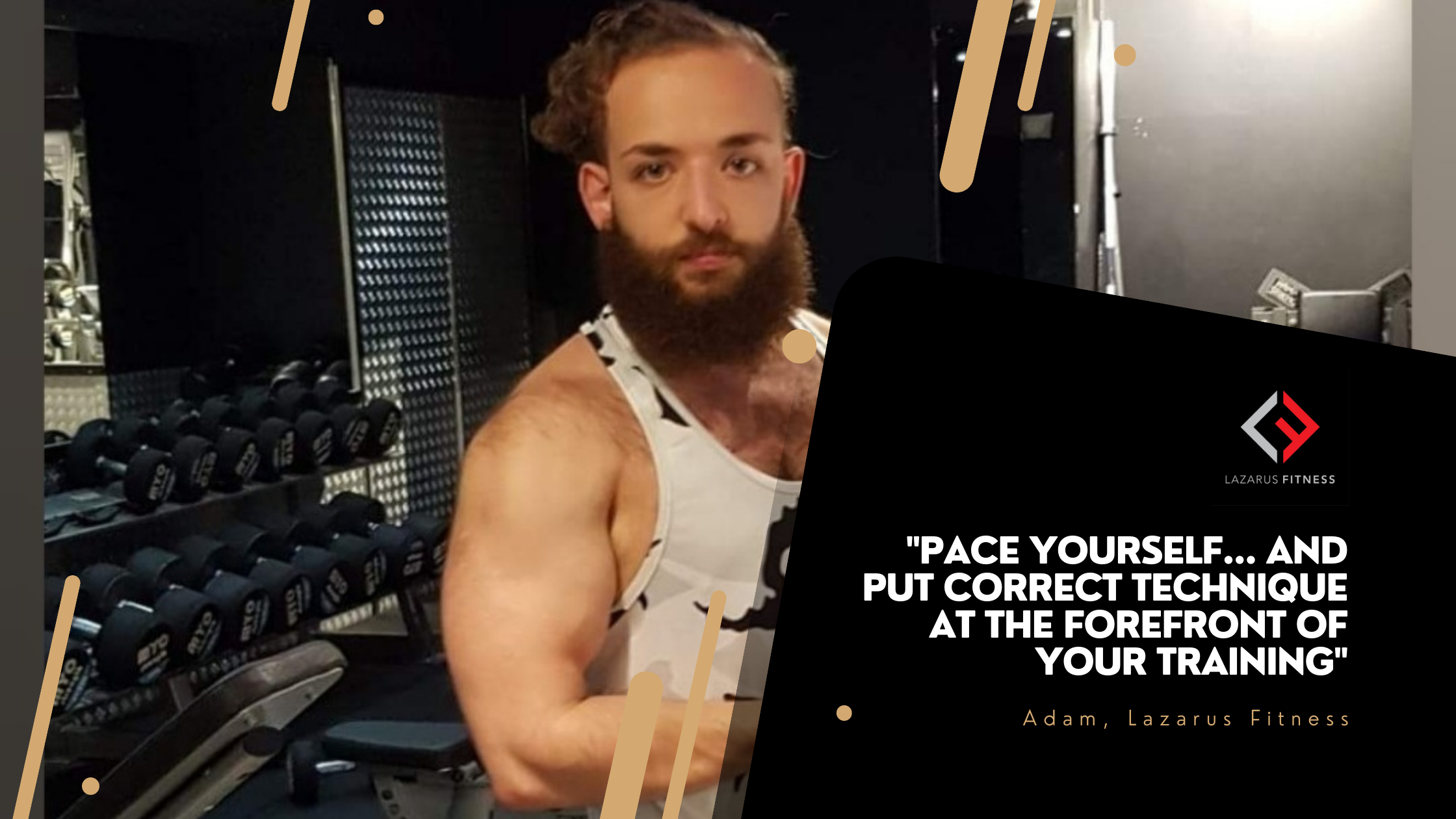 Lazarus Fitness, Adam’s Story – LIFE ON FITNESS